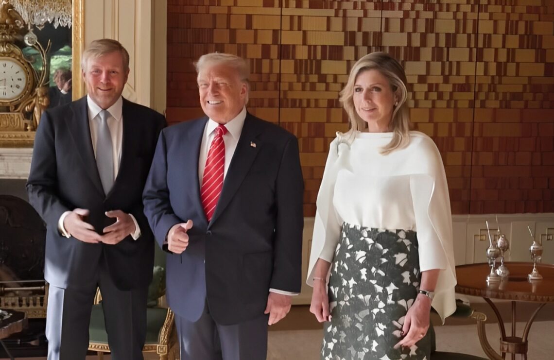 Koningin Máxima geeft toelichting na viral video met president Trump ...